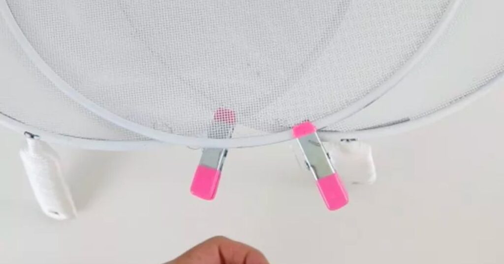 How to Make a Dollar Tree Splatter Screens Pumpkin